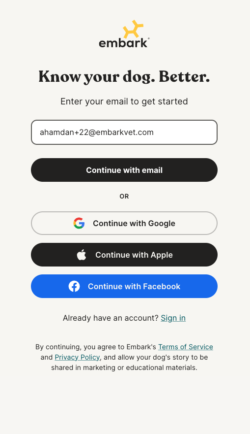 How do I create an Embark account? – Embark
