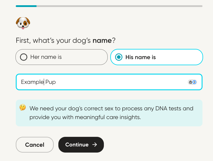 How do I add a dog to my account? – Embark